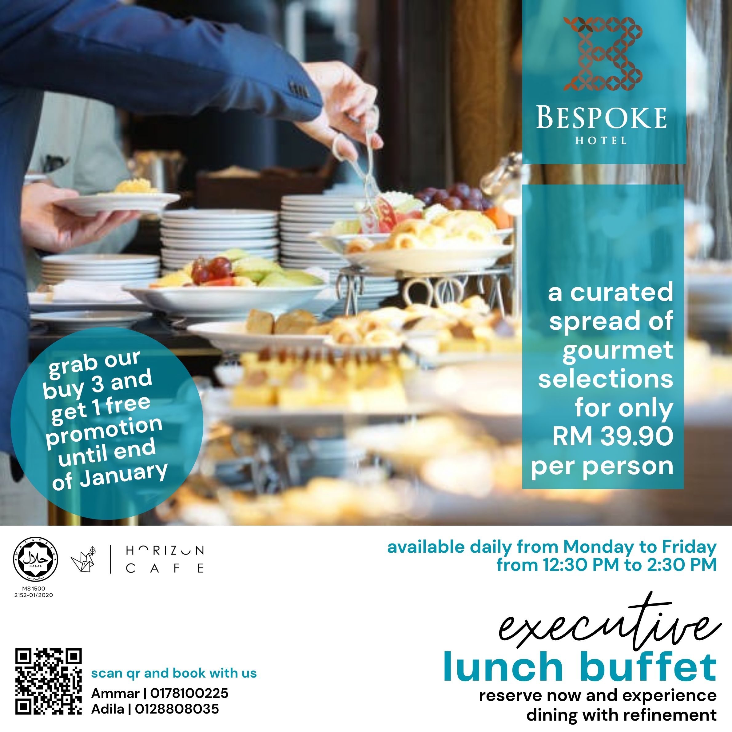 Executive Lunch Buffet Bespoke Hotel Puchong